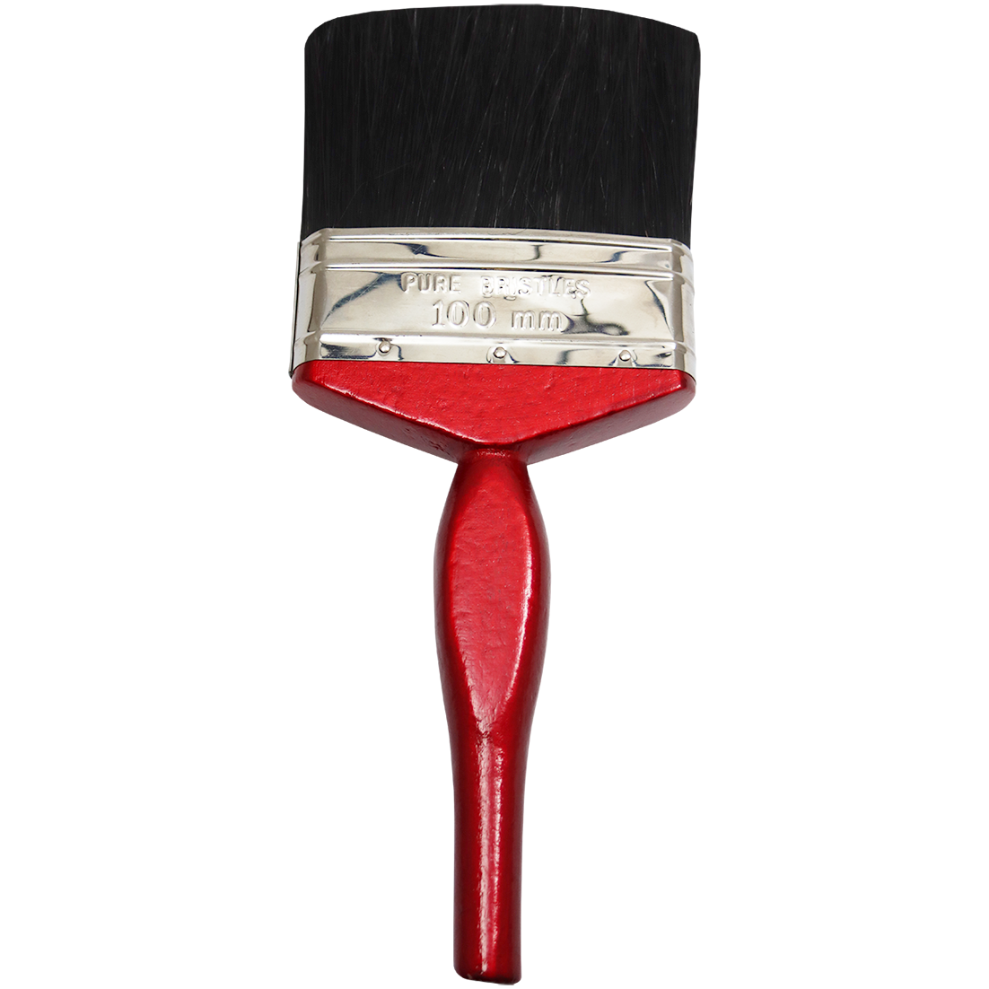 PAINT BRUSH 100MM PROFESS FB - WOOD HDL BLACK HAIR BLEND 76MM | Fowkes Bros