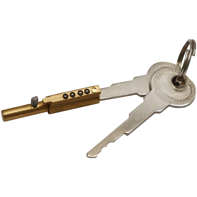 KEYHOLE BLOCKER CARDED BRICO - FB | Fowkes Bros