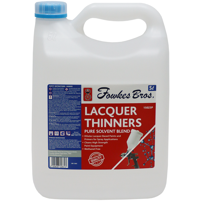 THINNERS LACQUER 5L - GRADE A | Fowkes Bros
