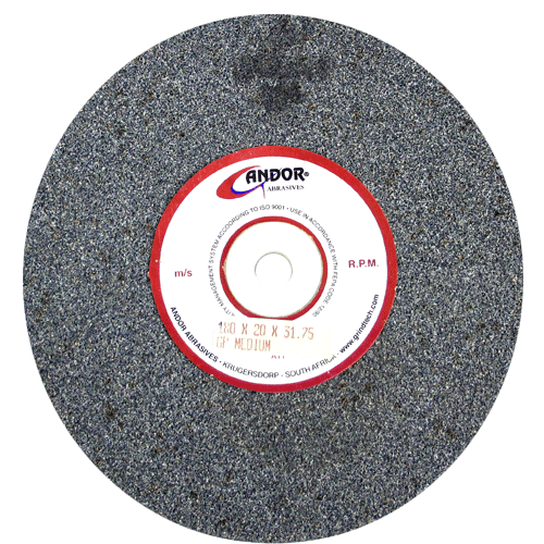 GRINDING WHEEL AN 180X20MM GREY A 46 - 31.75MM BORE - ALUMINIUM OXIDE ...