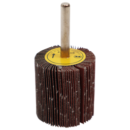 FLAP WHEEL 40 X 40MM 120G FB - MOUNTED 6MM SHANK (40MM DIA X 40MM WIDE ...