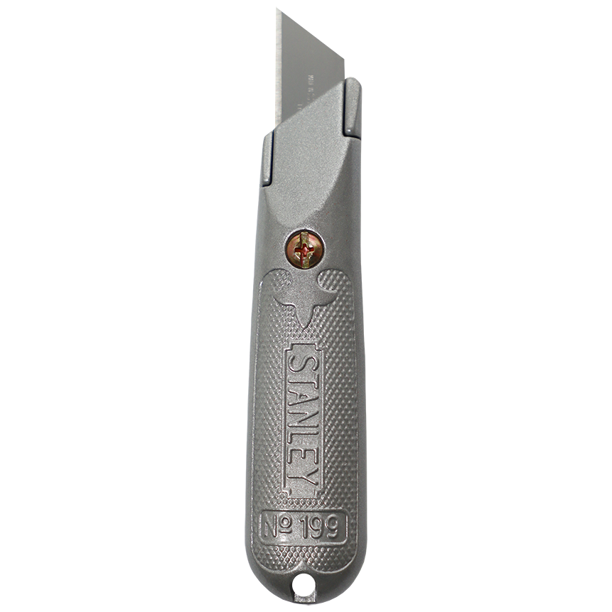 TRIM KNIFE FIXED BLADE STAN - NON-RETRACT - CARPET KNIFE | Fowkes Bros