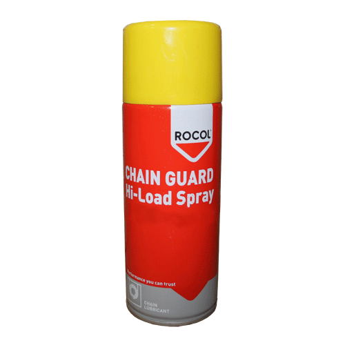 CHAIN LUBE SPRAY 400ML ROCOL - CHAIN GUARD HI-LOAD LUBRICANT | Fowkes Bros