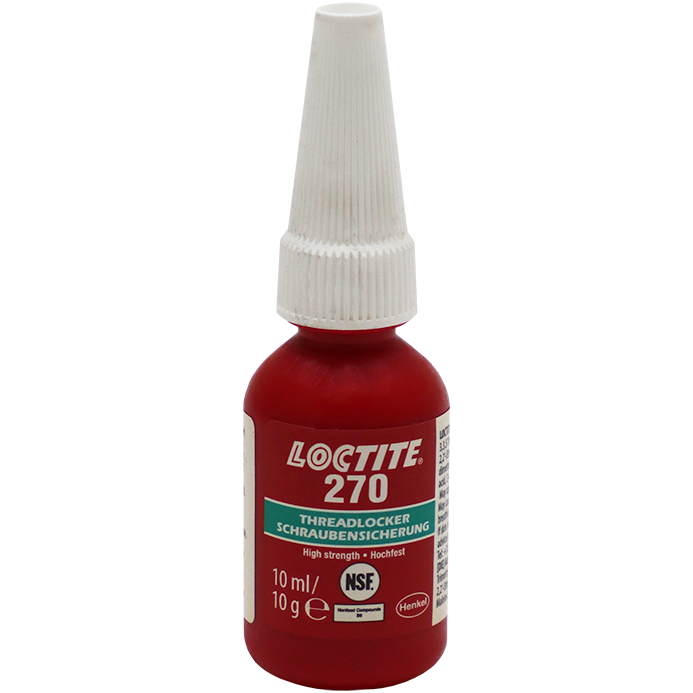 THREADLOCKER HIGH M12-20 10ML 270 LOC - HI-STRENGTH - PERMANENT LOCK ...