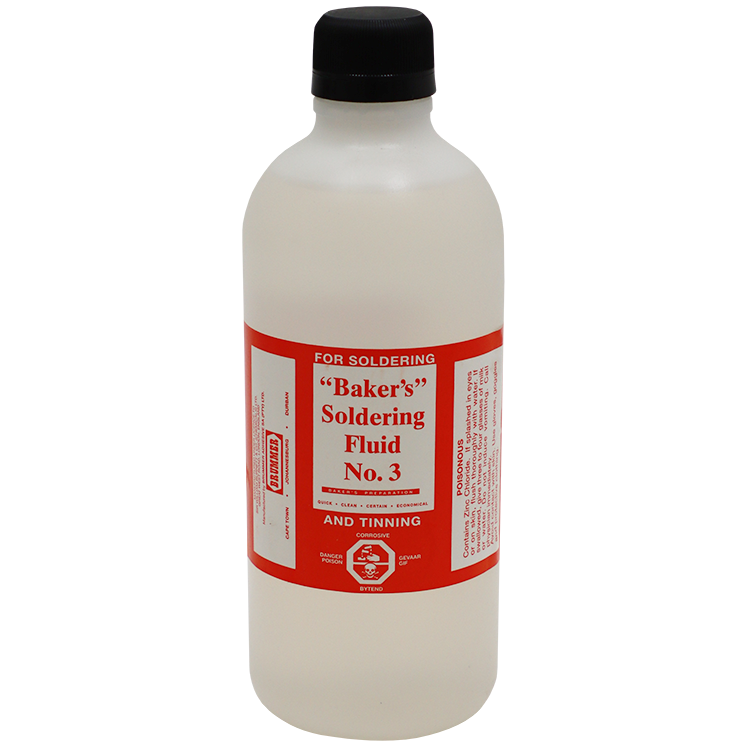 SOLDERING FLUID 500ML - 500ML BAKERS SOLDERING FLUID | Fowkes Bros