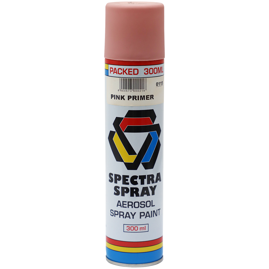 SPRAY PAINT PRIMER PINK 300ML SPEC - DWS - LEAD FREE | Fowkes Bros