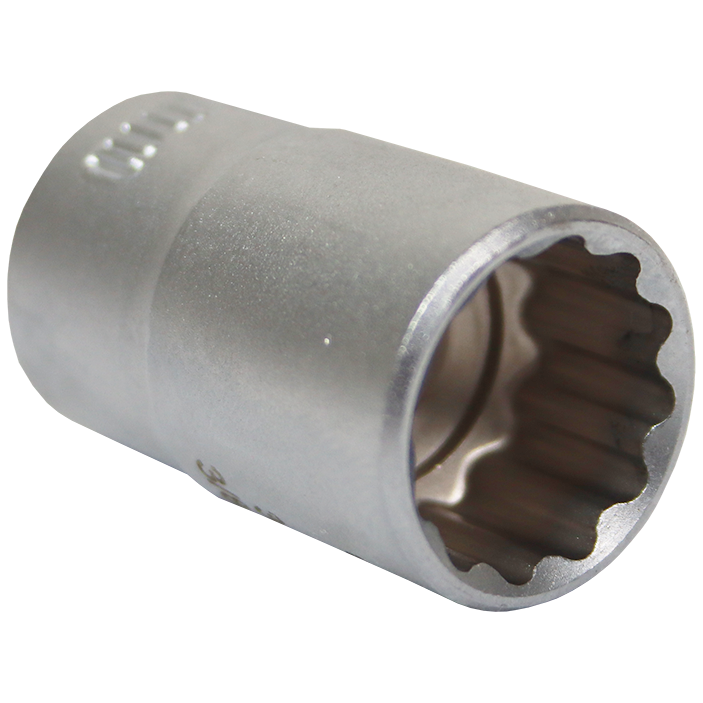 SOCKET 3/8"D 19MM BI-HEX FB - BI-HEXAGON (12 PT) | Fowkes Bros