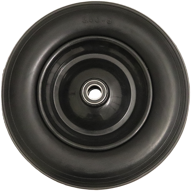 WHEELBARROW WHEEL POLY 15X3 FB - PUNCTURE FREE WHEEL - STEEL HUB ...
