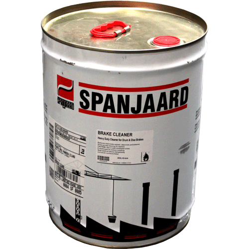 BRAKE CLEANER 20L TIN SPANJAARD - REMOVES BRAKE DUST, GREASE & OIL ...