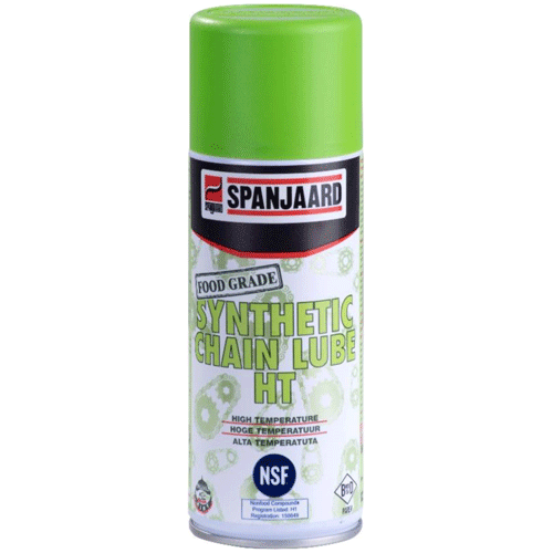CHAIN LUBE FG SPRAY 400ML HT SPA - FOOD GRADE - HIGH TEMP 280°C ...