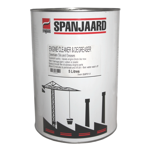 DEGREASER 5L RED SPANJAARD - SOLVENT BASED ENGINE CLEANER | Fowkes Bros