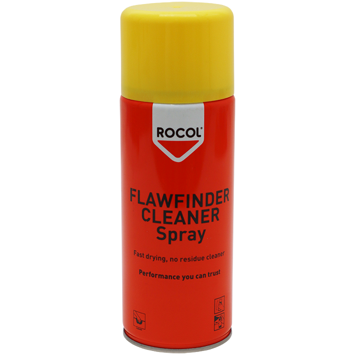 FLAW DETECTOR #1 CLEANER 400ML ROCOL - METAL FLAW FINDER NO1 | Fowkes Bros