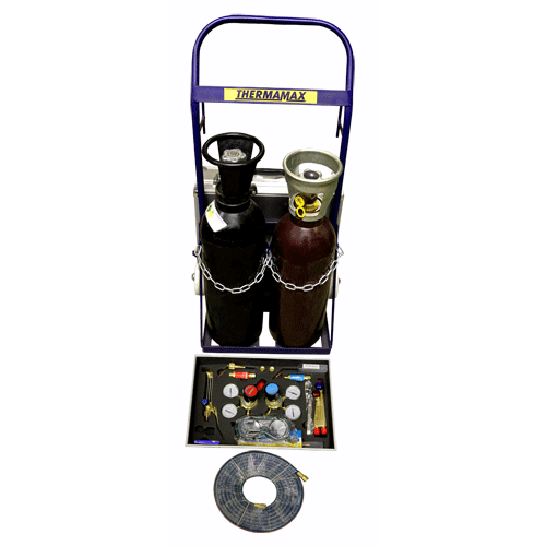 WELDER PORTA PACK PROFESSIONAL KIT - COMPLETE WITH "FULL" GAS BOTTLES ...