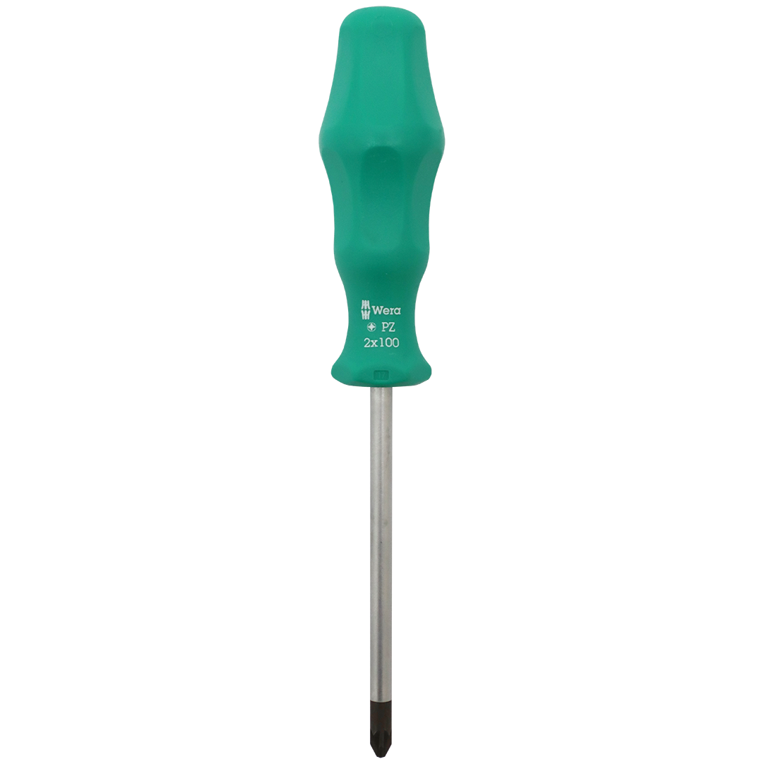 SCREWDRIVER POZI #2 X100 WERA - POZIDRIV | Fowkes Bros