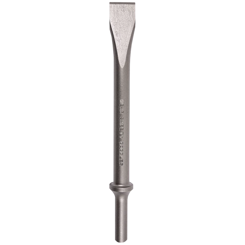 CHISEL FOR PNEUMATICS FLAT CP - ROUND SHANK (19X180MM) | Fowkes Bros