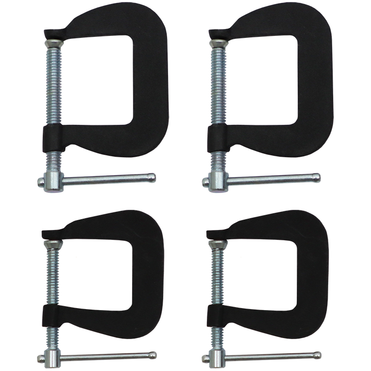 CLAMP G SET 4 PCS EXXO - MINI G CLAMP SET (25MM & 40MM) | Fowkes Bros