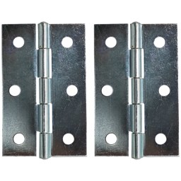 HINGE BUTT GALV 40 X 30MM - SOLD PER PAIR (GALVANISED - 1.2MM) | Fowkes ...