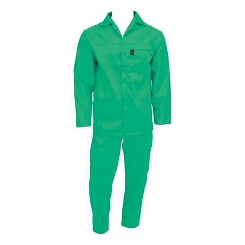 CONTI SUIT BOTTLE GREEN ACID 42 BULL - DWS - 80/20% POLY COTTON BLEND ...