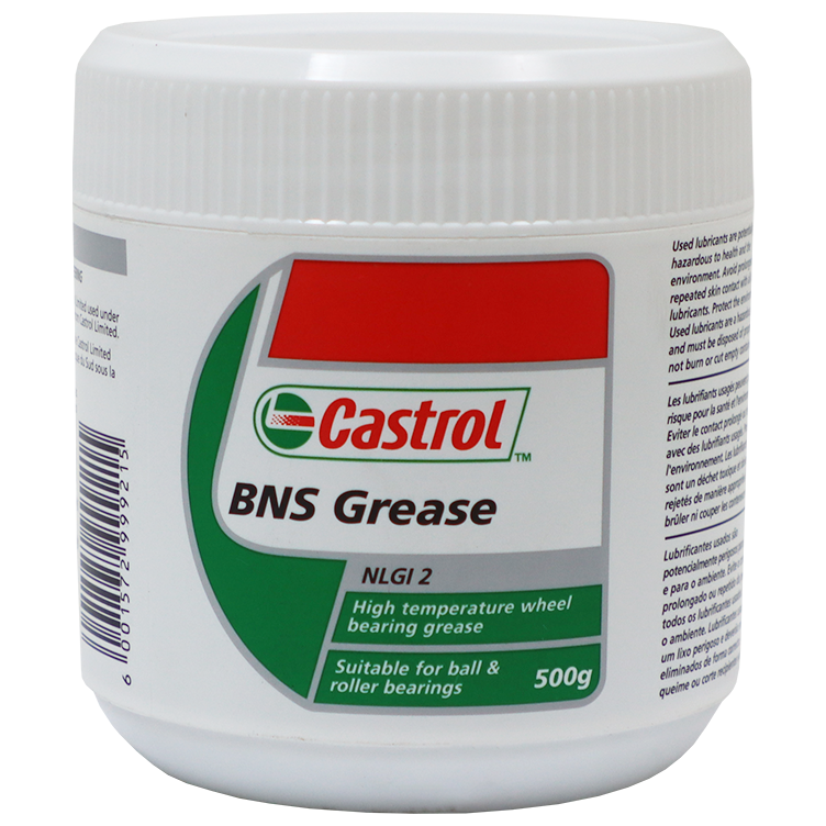 GREASE BEARING HT 500G TUB CASTROL - HIGH TEMP (-20°C TO 160°C ...