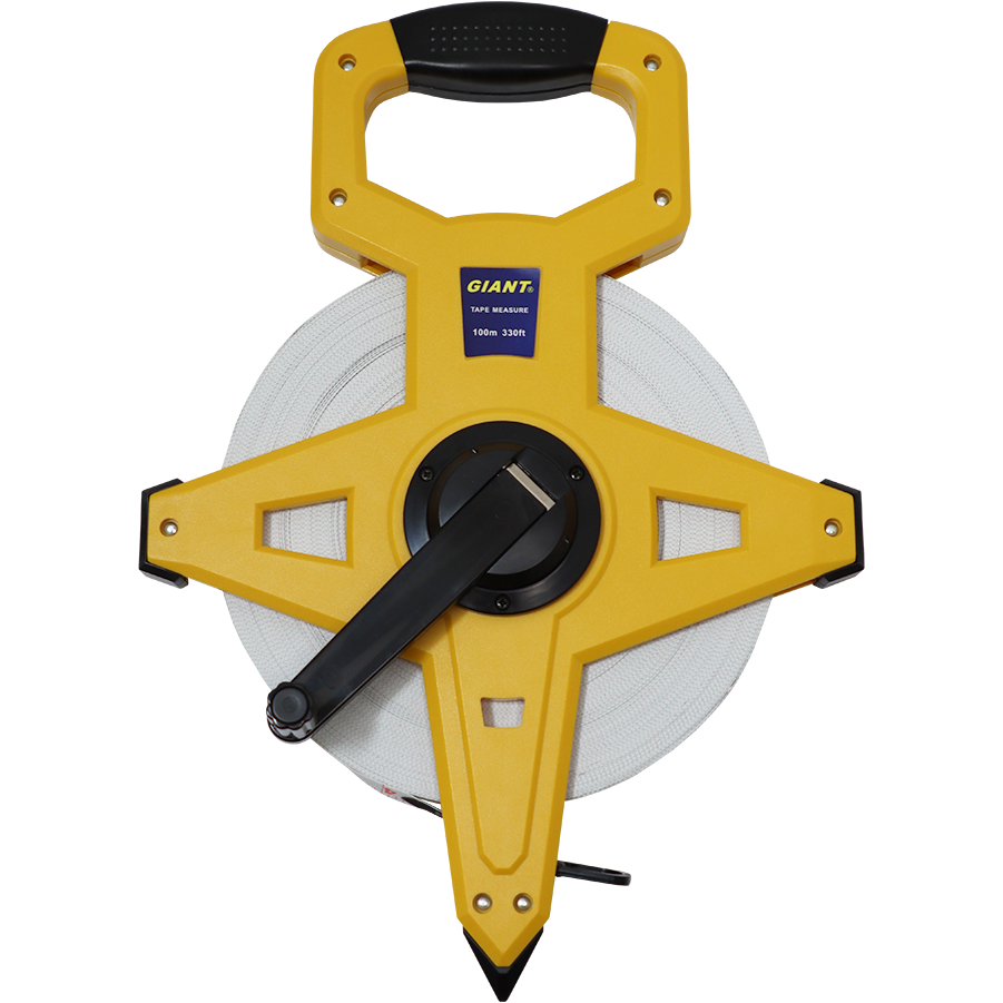 TAPE 100MX13MM MET/IMP FIBERGLASS GIANT - WIND UP - OPEN PLASTIC FRAME ...