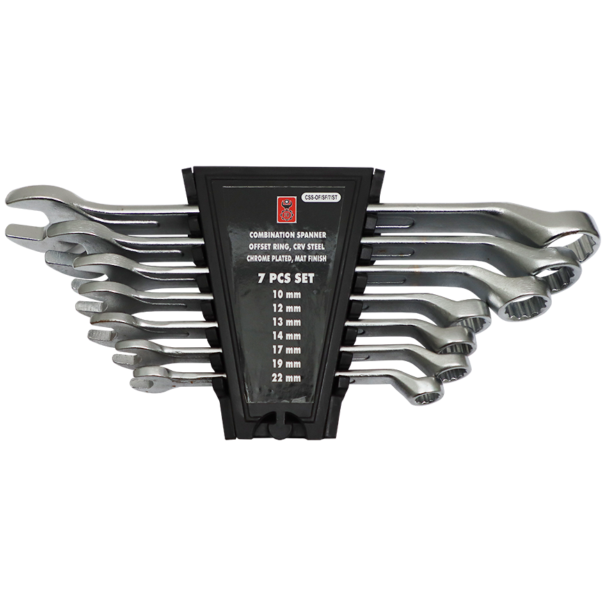 SPANNER SET COMB 10-22MM FB - 7 PIECE - CHROME VANADIUM | Fowkes Bros