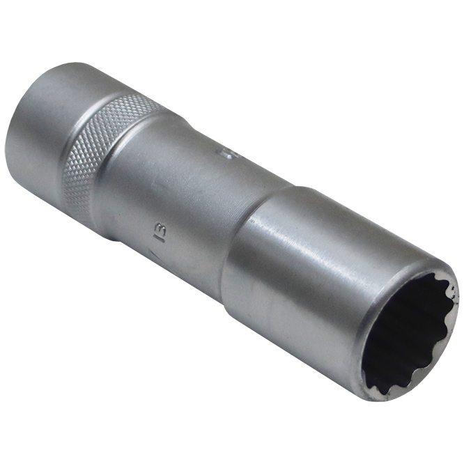 SOCKET DEEP 1/2"D 24MM BI-HEX GED - BI-HEXAGON (12 PT) | Fowkes Bros