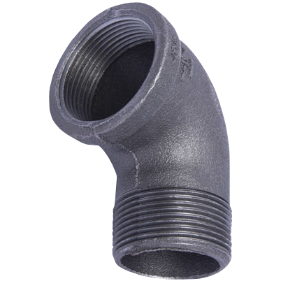 ELBOW GALV 90° 32MM MALE/FEMALE - CAST GALVANISED FITTING | Fowkes Bros