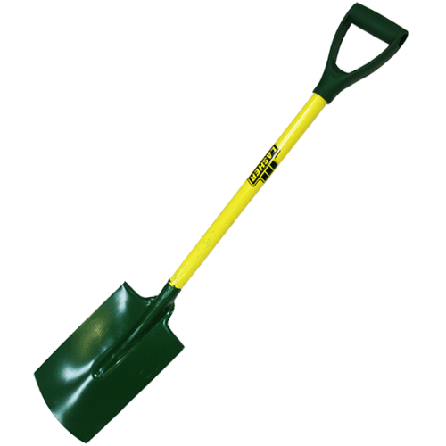 SPADE DOMESTIC 195X680 YELL/GRN LAS - YELLOW/GREEN | Fowkes Bros