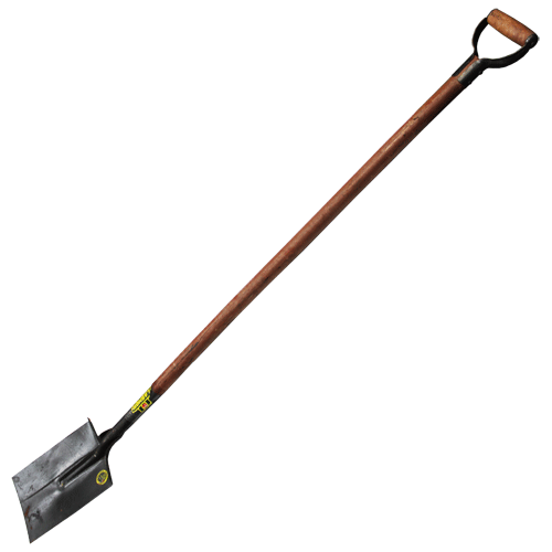 SPADE DIGGING 205X1340 LONG HNDL LAS - LONG WOODEN SHAFT - METAL HILT ...