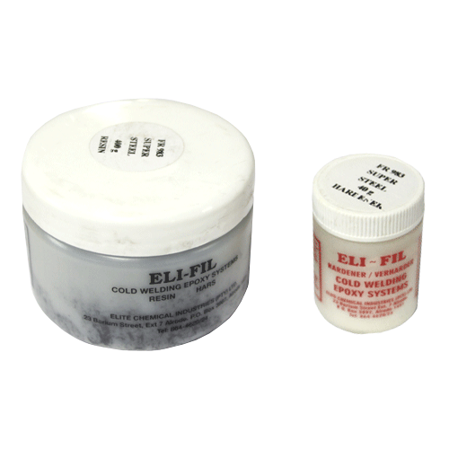 ELIFIL PUTTY STEEL 440G (SUPER) - EPOXY PUTTY (SUPER STEEL) | Fowkes Bros