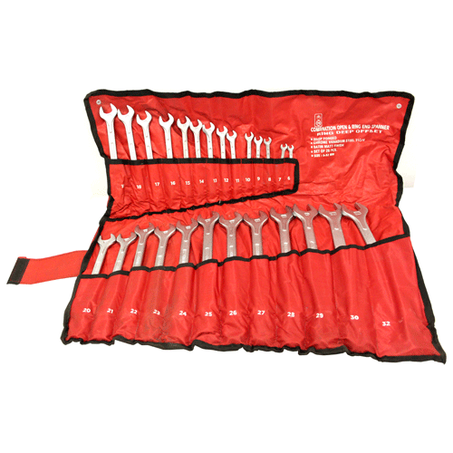 SPANNER SET COMB 6-32MM FB - 26 PIECE - CHROME VANADIUM | Fowkes Bros