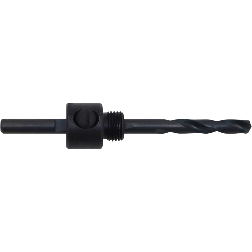 HOLE SAW ARBR 14-30 1/4 ROUND - ROUND SHANK MANDREL - 6MM | Fowkes Bros