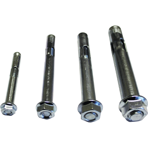 SLEEVE ANCHOR 10 X 100MM FB - DRILL SIZE 10MM - Z/P & YELLOW PASSIVATED ...