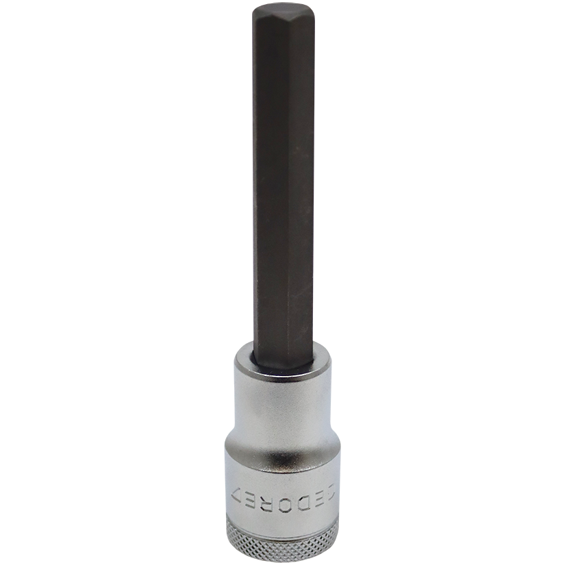 SOCKET A/KEY 1/2"D 10X100 GED - HEXAGON BIT 1/2" DRIVE | Fowkes Bros