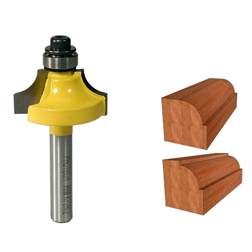 ROUTER BIT BEADING 1" X 7/16" - 1/4" SHANK - 1/4" RADIUS (TCT) | Fowkes ...