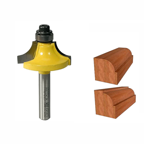 ROUTER BIT BEADING 1 1/8" X 1/2" - 1/4" SHANK - 5/16" RADIUS (TCT ...