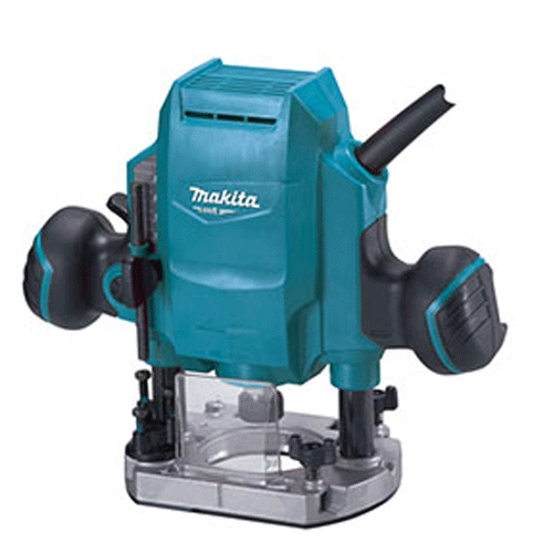 ROUTER 900W 1/4" COLLET MAK MT - 0-35MM PLUNGE ACTION (27000 R/MIN ...