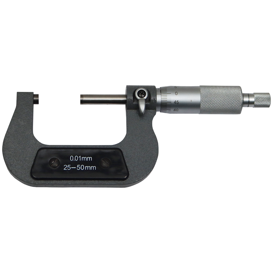 MICROMETER OUTSIDE 25-50MM FB - 0.01MM GRADUATION (METRIC) | Fowkes Bros