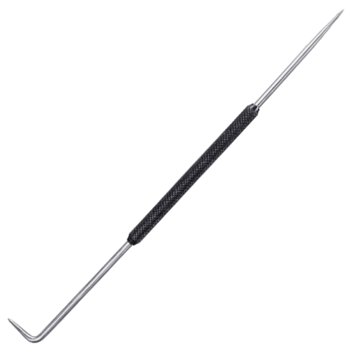 SCRIBER MACHINIST BENT END GROZ - 7.1/2" (190mm) KNURLED BODY | Fowkes Bros