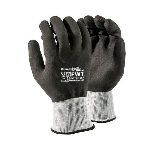 GLOVE HANDLING NITRIFLEX PALM S 10 - NITRILE FOAM (15G SPANDEX)-OIL ...