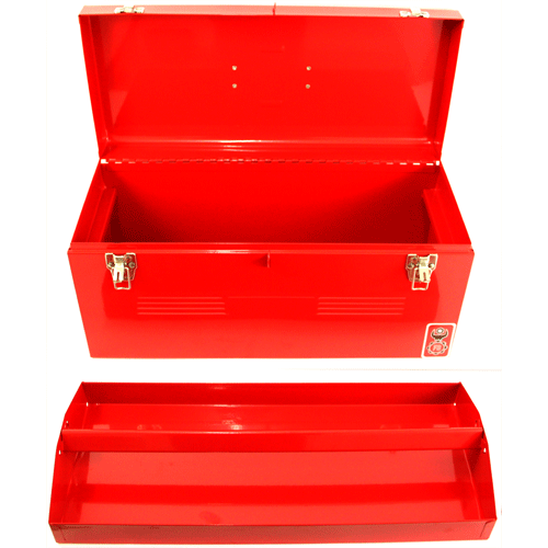 TOOL BOX CARPENTER RED FB - REMOVABLE TRAY - L510 X W220 X H220 ...