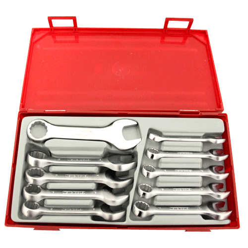 SPANNER SET COMB 10-19MM TENG MINI - DWS - SET 10 PIECE | Fowkes Bros