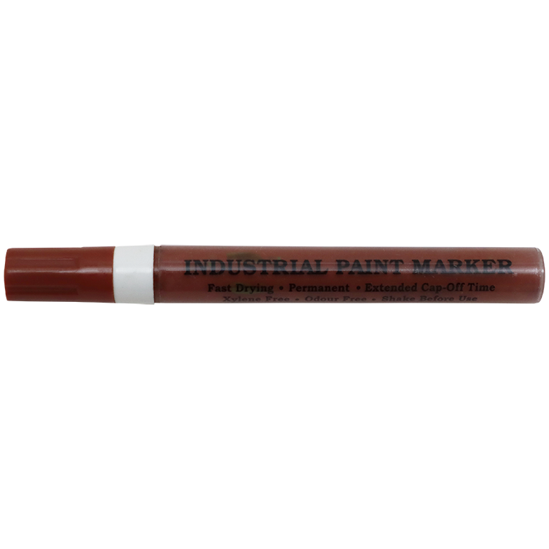 MARKER PAINT 20ML BROWN - INDUSTRIAL PAINT MARKER | Fowkes Bros