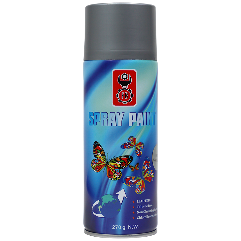 SPRAY PAINT ALUMINIUM HI HEAT 400ML FB - LEAD FREE - ALUMINIUM (450°C ...