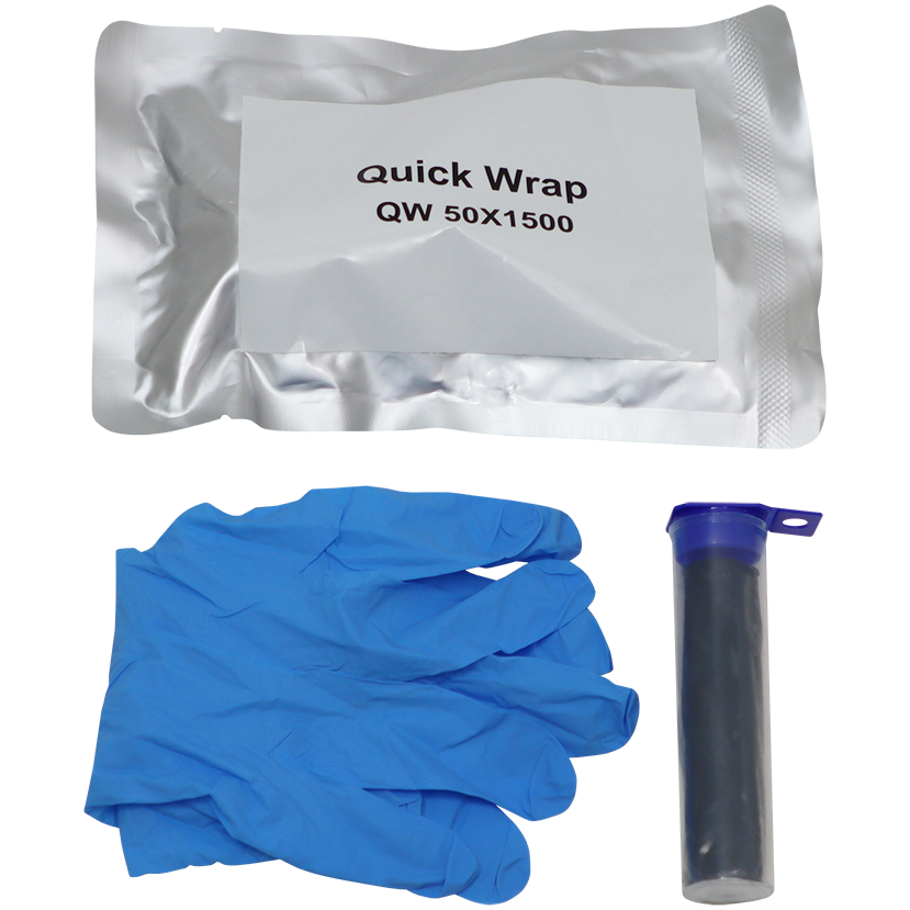 PIPE QUICK WRAP 50MM X 1.5M FB - PIPE REPAIR BANDAGE (30 MIN CURE ...
