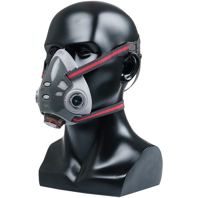 RESPIRATOR H/MASK TWIN NRCS REBEL - FOR REBEL CARTRIDGES - 4 POINT ...