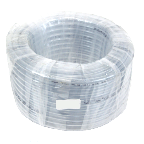 HOSE CLEAR THICK WALL 6MMX10M - PVC LOW PRESSURE - PER 10M COIL ...