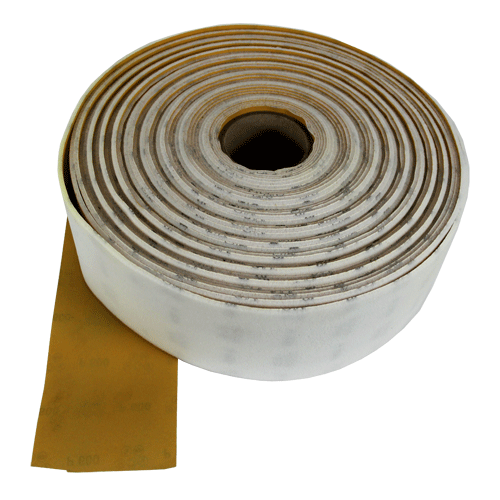 SANDING ROLL 115MMX25M A/OXIDE P120 - DWS - PREMIUM SPONGE BACKING ...