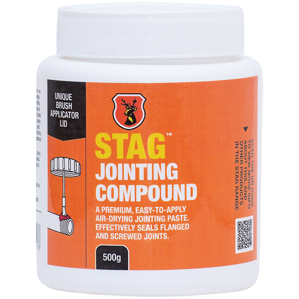 STAG THREAD SEALANT PASTE 500G - PIPE THREAD SEALANT WITH BRUSH ...