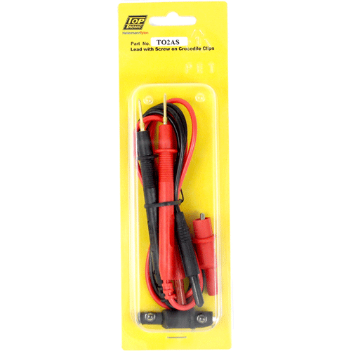 TESTER LEADS CROC CLIP & PROBE - UNIVERSAL LEAD SET | Fowkes Bros